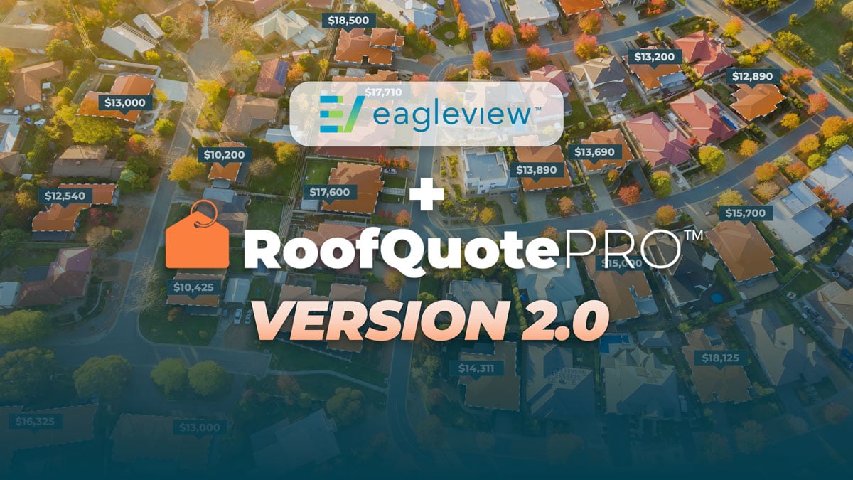 Roof Quote PRO™ | Streamline Your Roofing Business With Instant Quotes